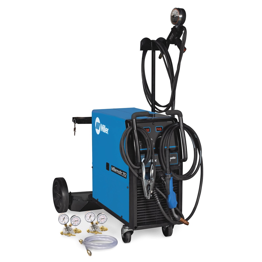 Millermatic® 252 MIG Welder w/ Spool Gun 200(208)/230V 1-Phase
