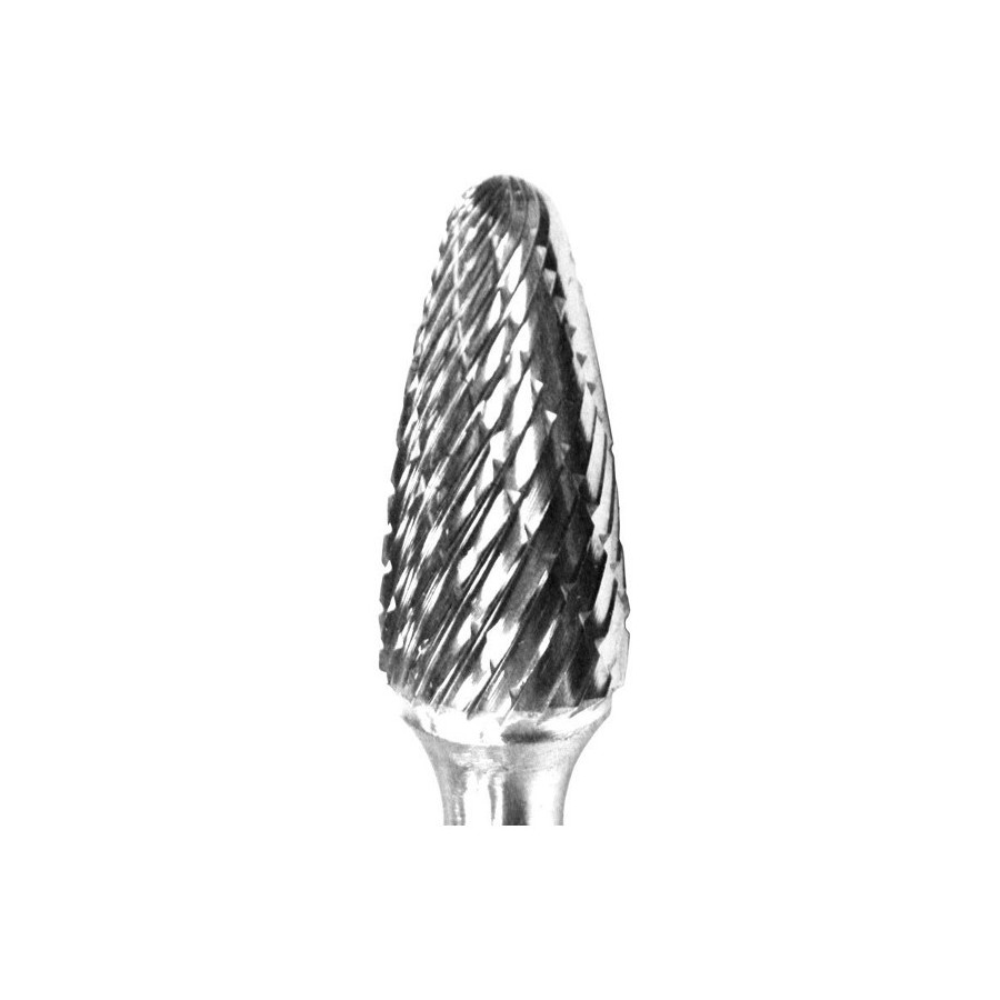 Original Tree (SF) Shape Burr Double Cut 1/4" Shank
