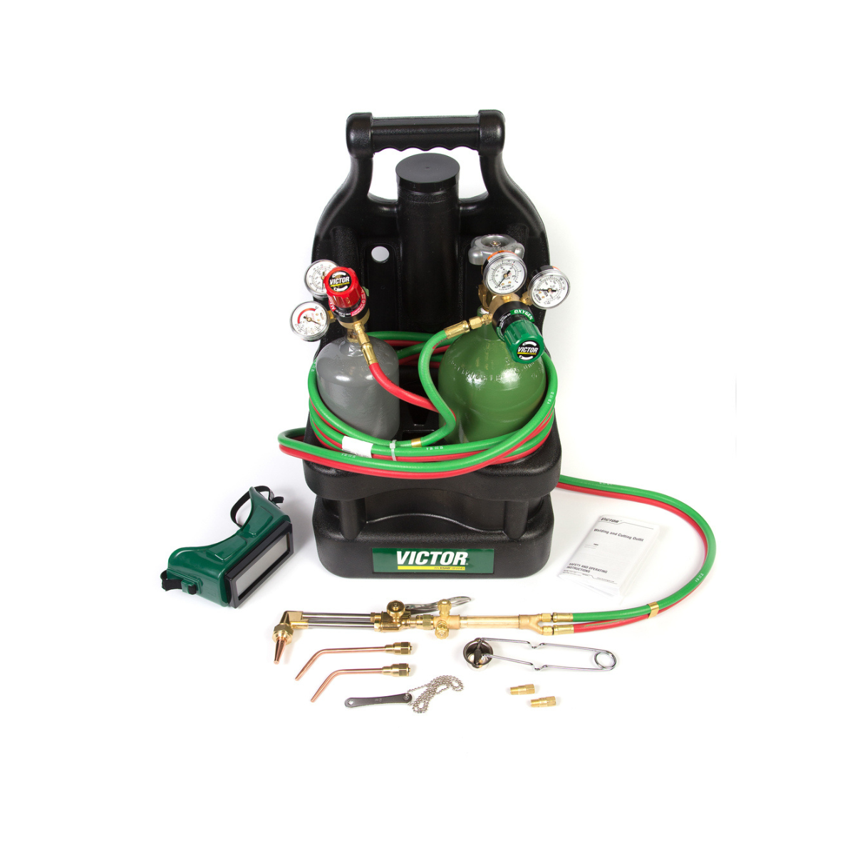 Victor G150-J-APT Light Duty Portable Tote Outfit with Tanks