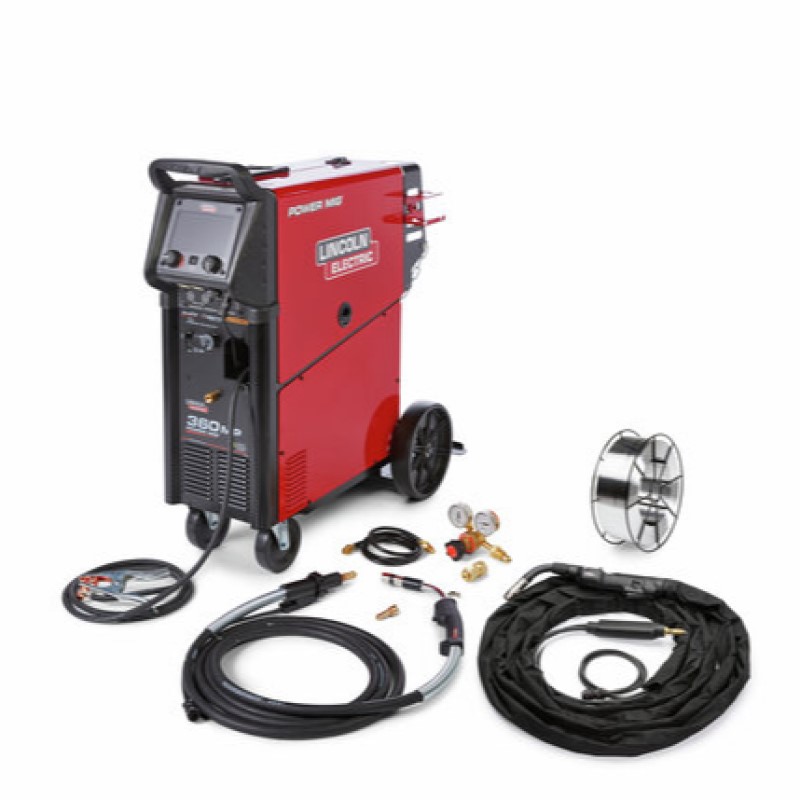 POWER MIG® 360MP MIG Welder w/ Aluminum Front Trigger One-Pak® for ...