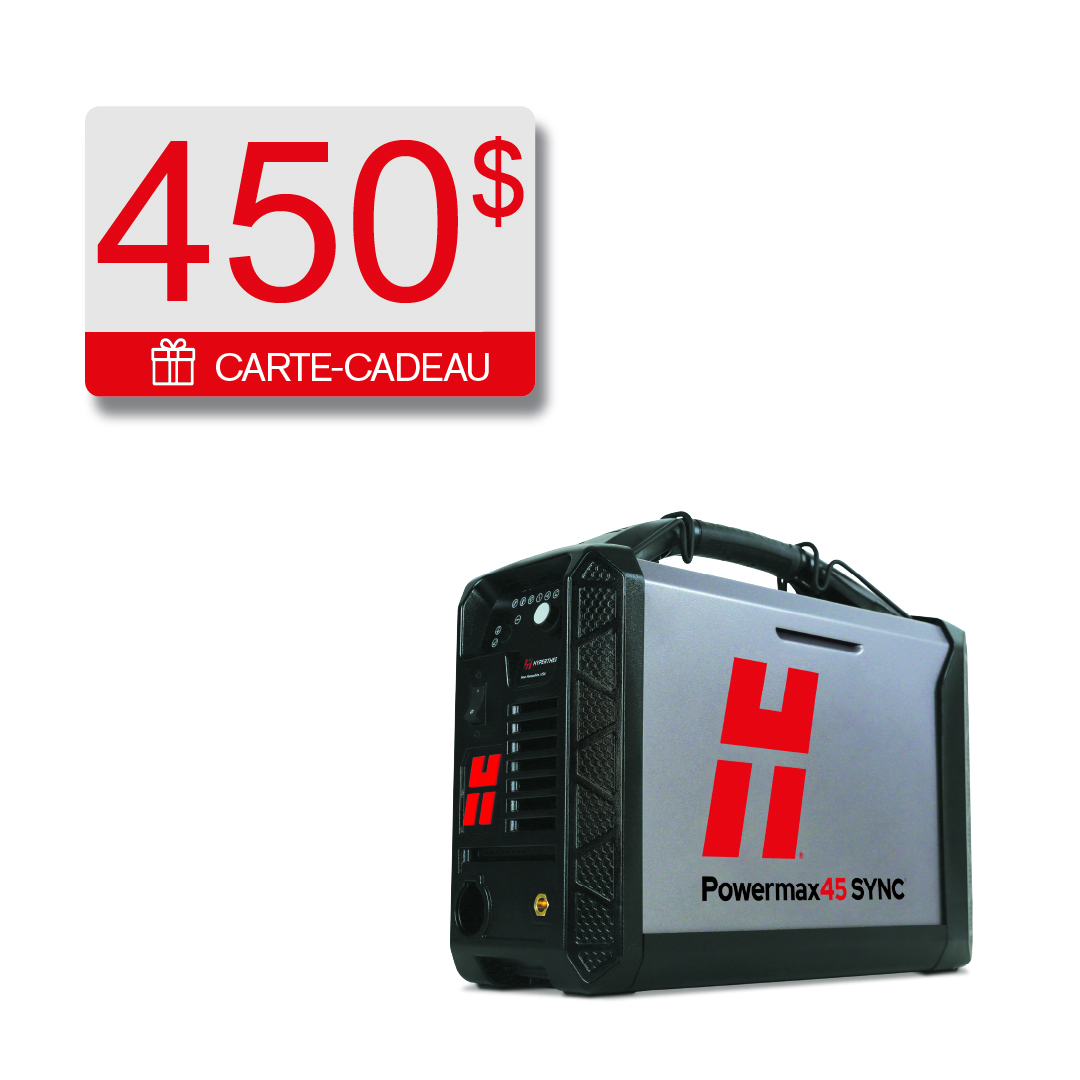 Powermax45 SYNC Plasma Cutter 230V w/ 75° Torch and 20' Lead