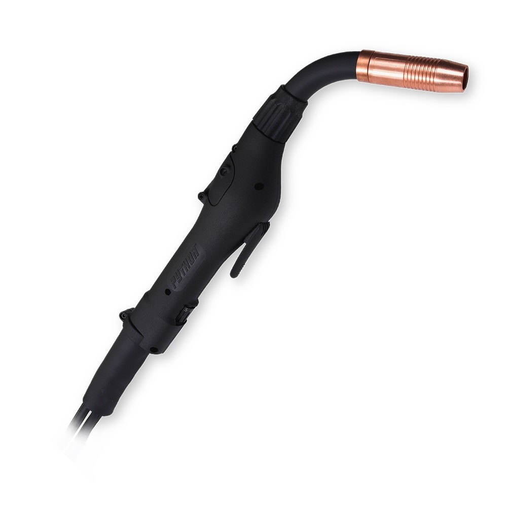 Python® 225 A Push-Pull Air-Cooled MIG Gun w/ Advanced Gooseneck and 7 ...