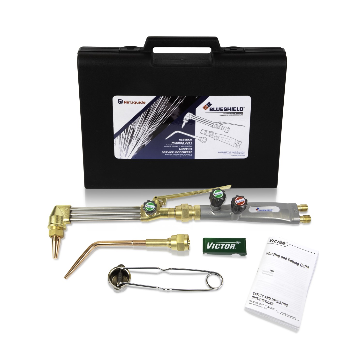 ALBEEKIT Outfit Medium-Duty Welding/Cutting & Brazing