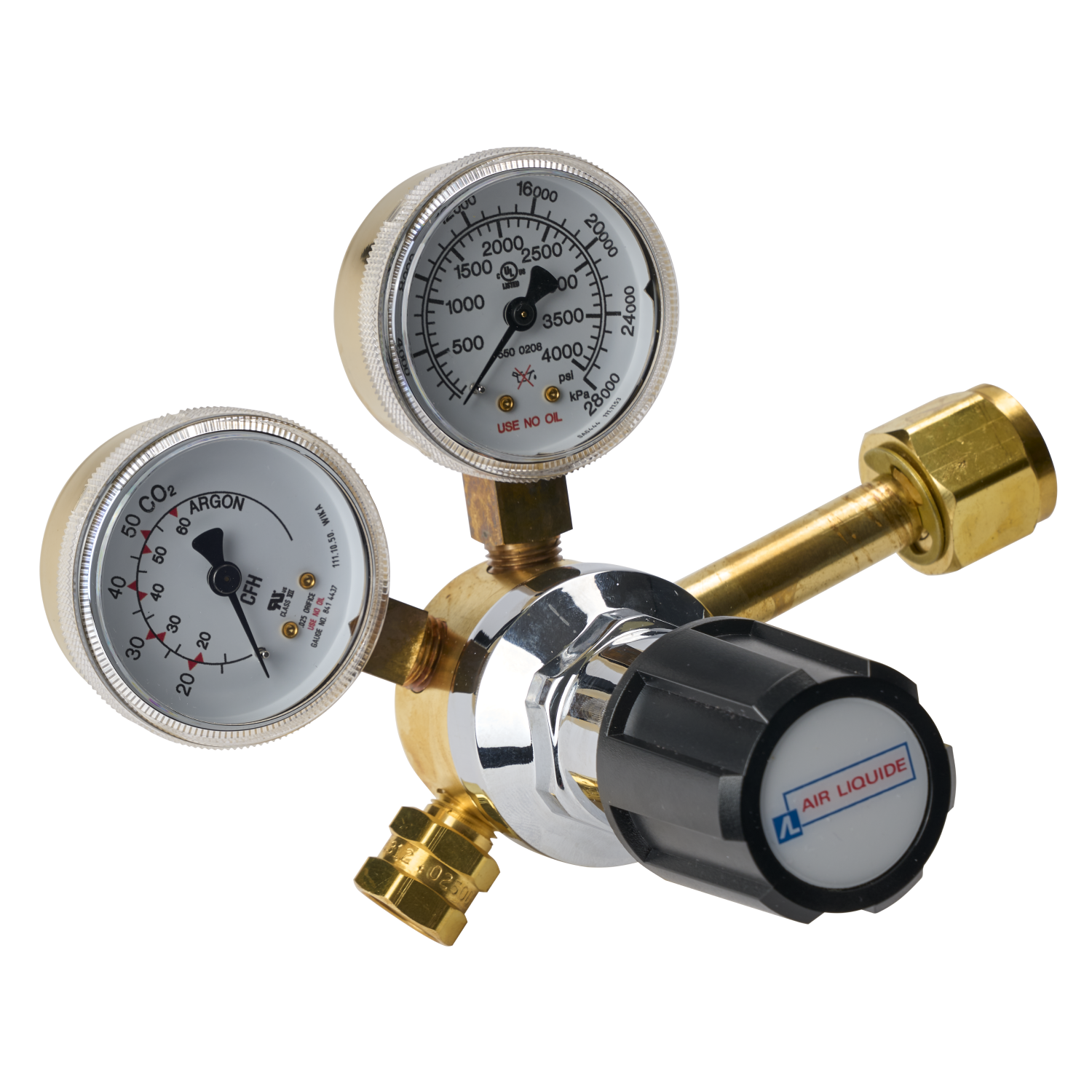 48 Series Medium-Duty CO2 Single-Stage Flowgauge Regulator and Hose Kit ...