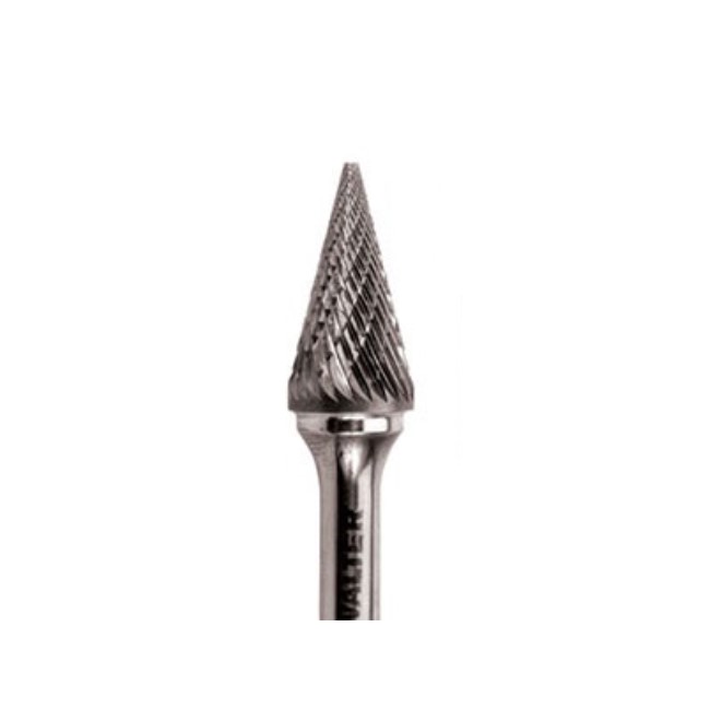 Conical (SM) Burr Double Cut 1/4" Shank