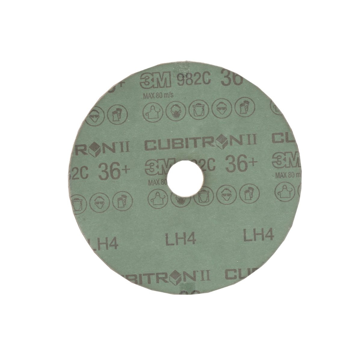 Cubitron™ II Sanding Fibre Disc, 982C, 36+, 6'' x 7/8'', 25/Pkg
