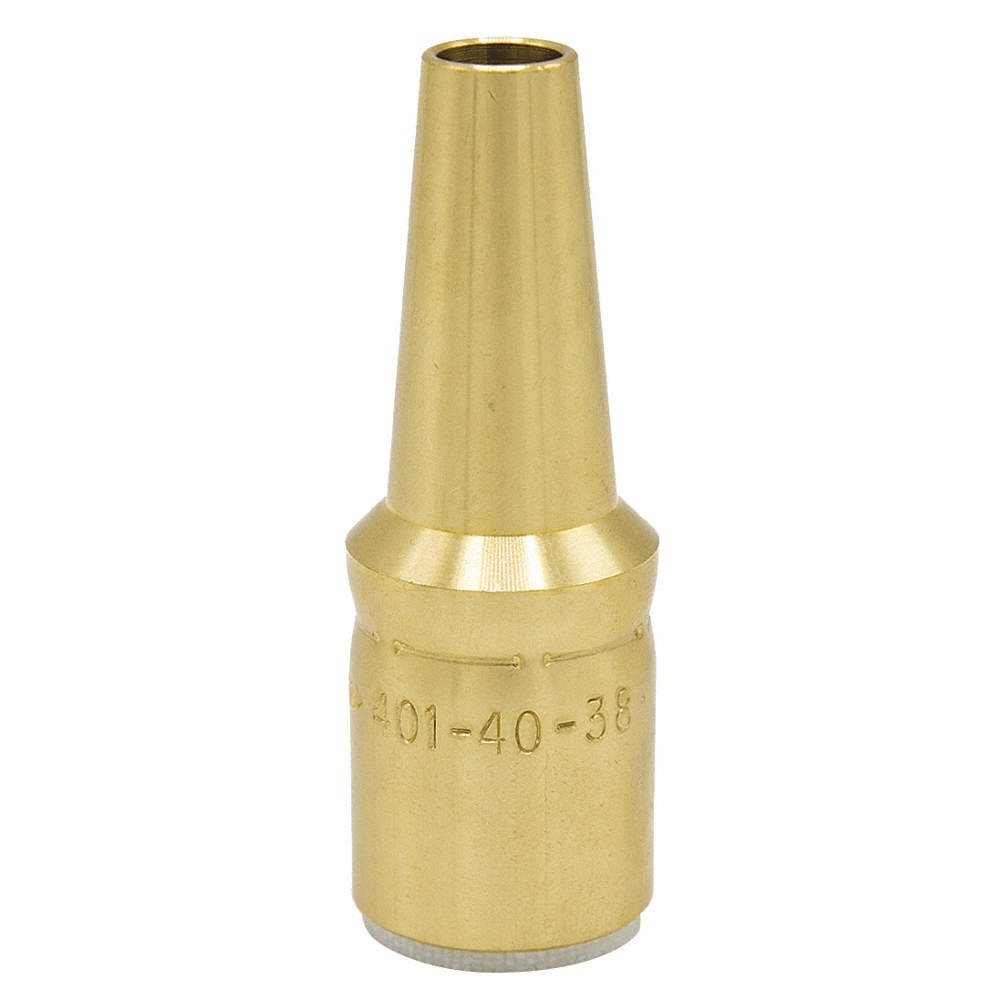 MIG Brass Nozzle 3/8" Bore Super Tapered