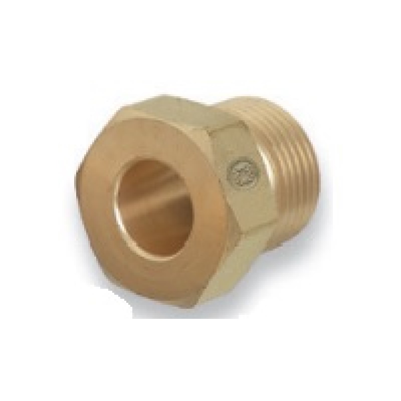 0.960" - 14 National Gas Outlet (NGO) Male Nut for Argon/Helium ...
