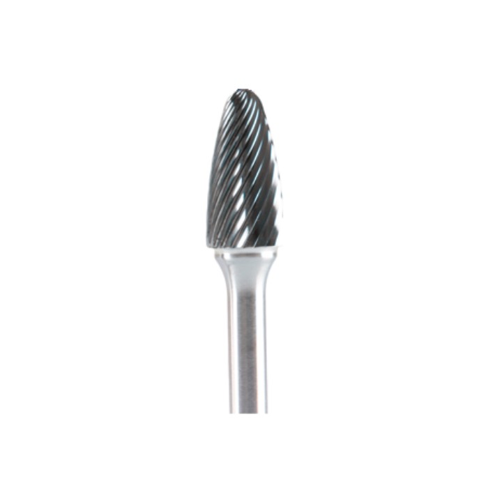 Tree (SF) Shape Burr Double Cut 1/4" Shank
